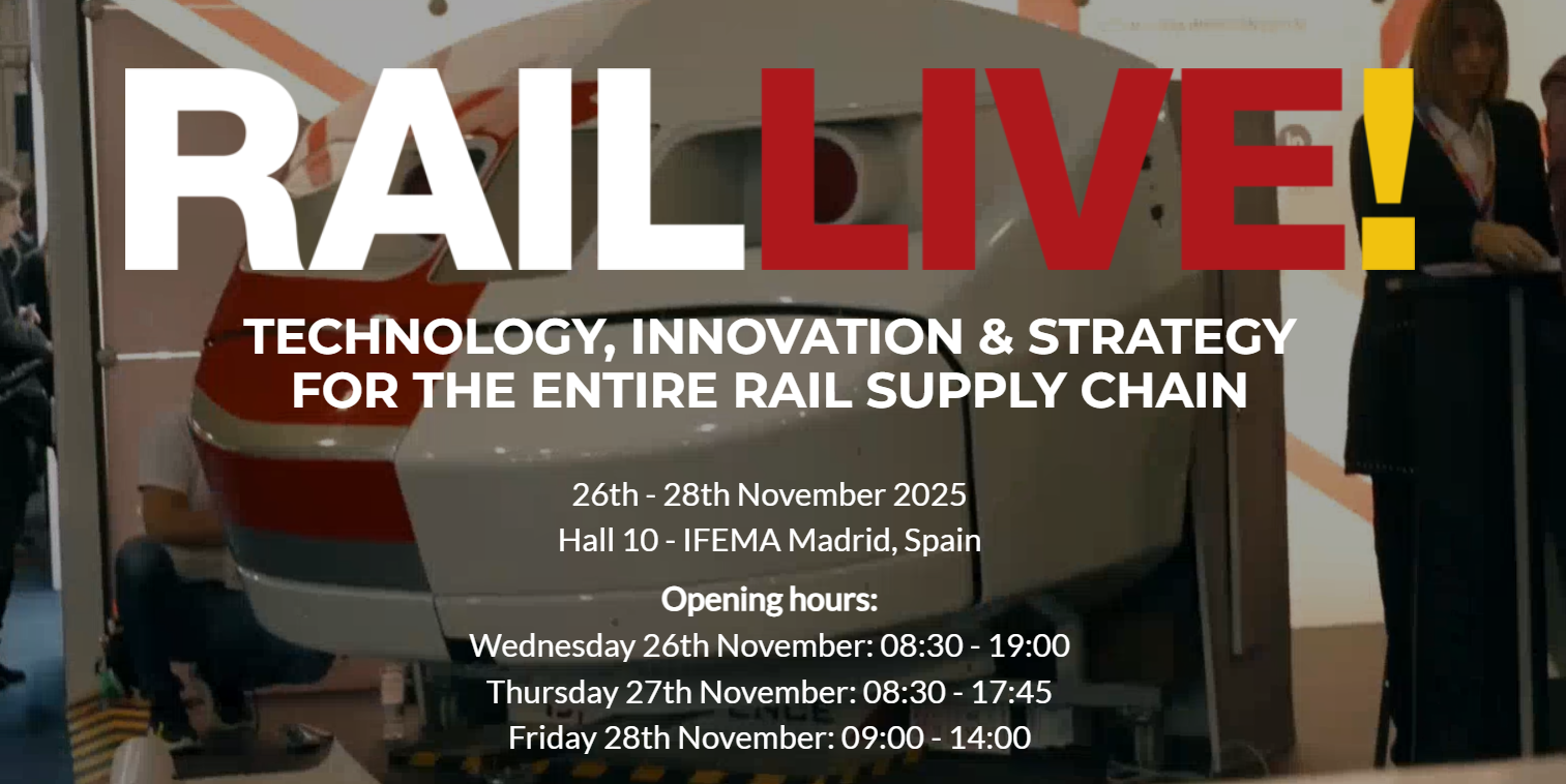 Save the date for an FP3-IAM4Rail roundtable at RailLive 2025 - Europe ...